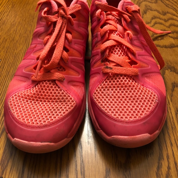 Nike | Shoes | Nike Lunarlon Fit Sole Hot Pink Sneakers | Poshmark